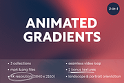 Animated Gradients with different textures