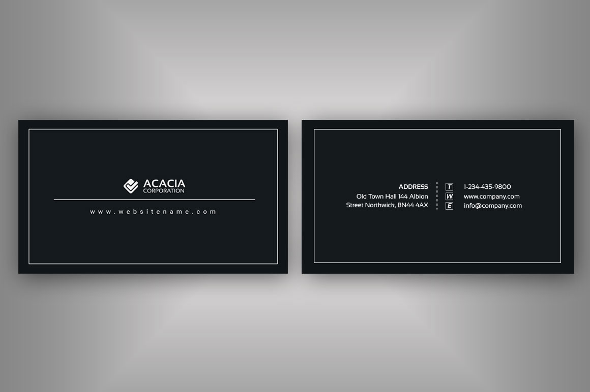 A6 Business Card, a Business Card Template by DesignGhar