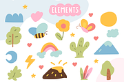 Animals bundle for kids, an Animal Illustration by cutelevindesign