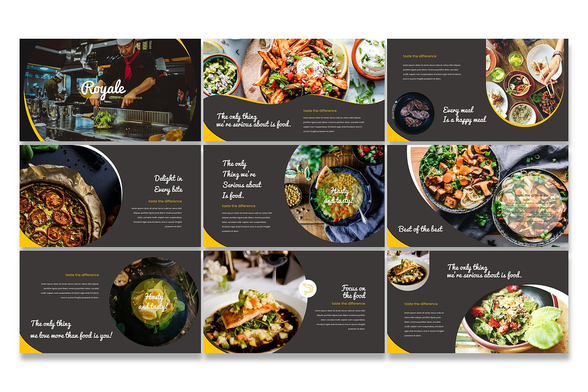 Royale - Powerpoint Template, a Presentation Template by UnicodeID