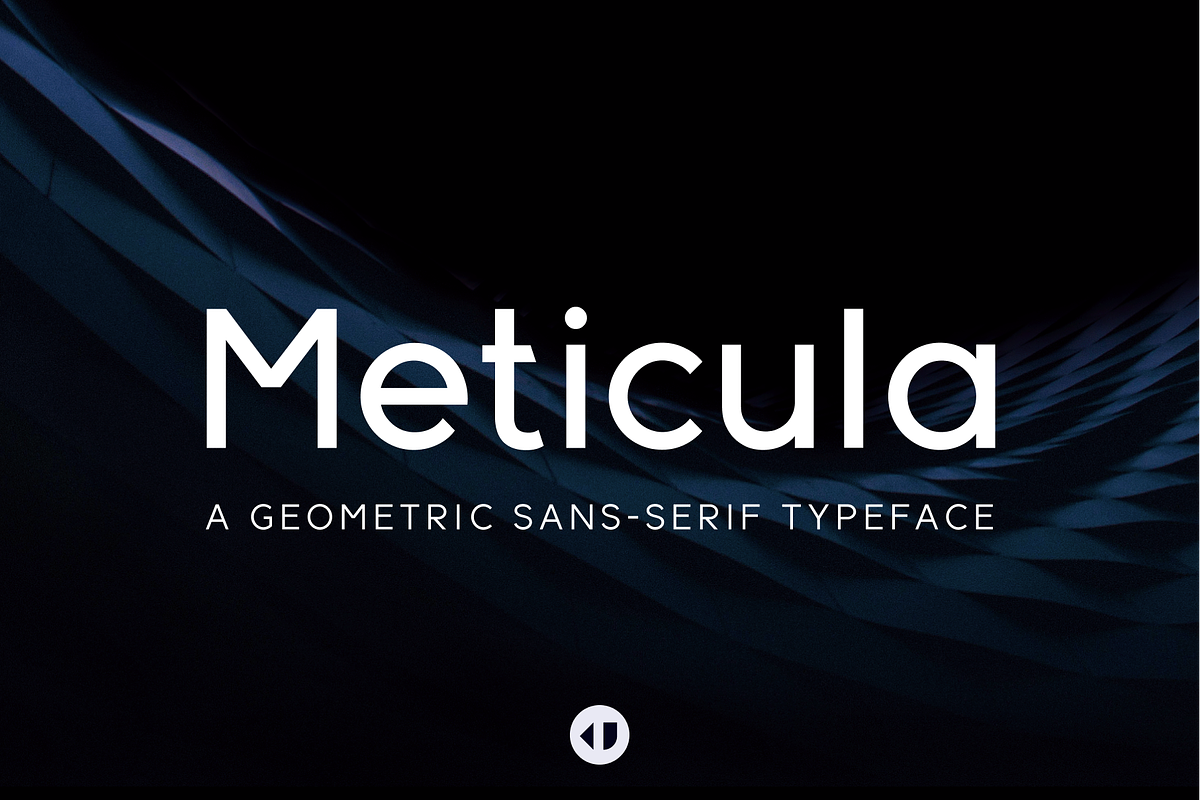 Meticula - Sans-serif Typeface, a Sans Serif Font by KushJain