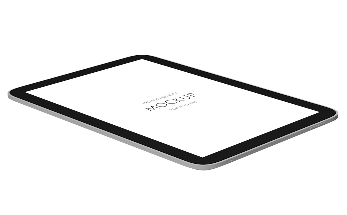 3D of tablet mockup (PSD), a Technology Photo by rawpixel
