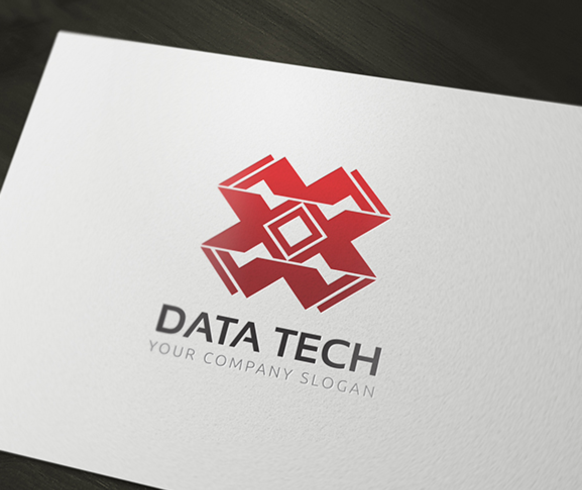 Data Tech | Branding & Logo Templates ~ Creative Market
