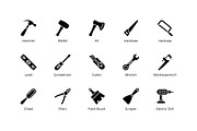 Tools, a Solid Icon by vectorstank