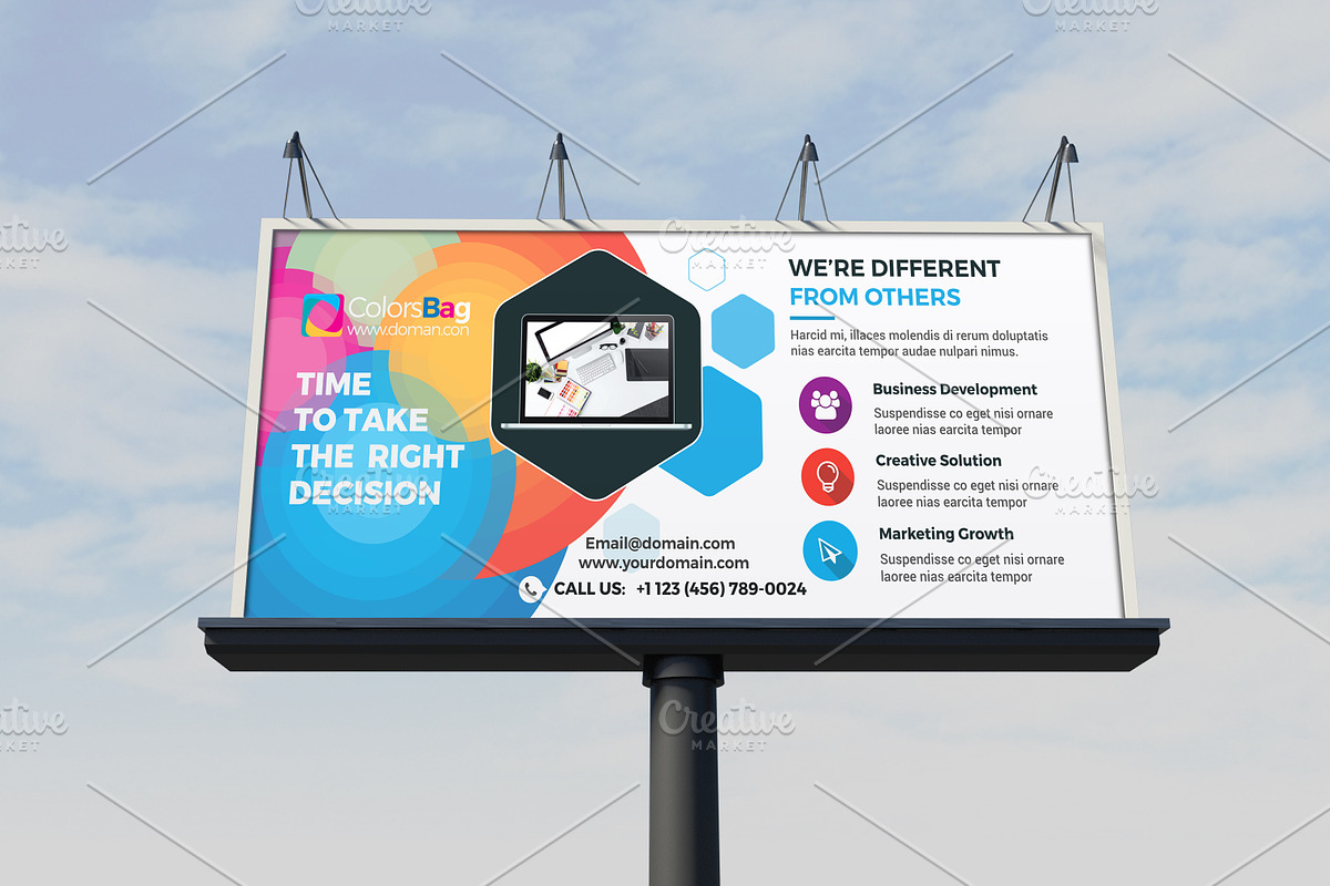 Pro Billboard Template, a Flyer Template by Cristal Pioneer