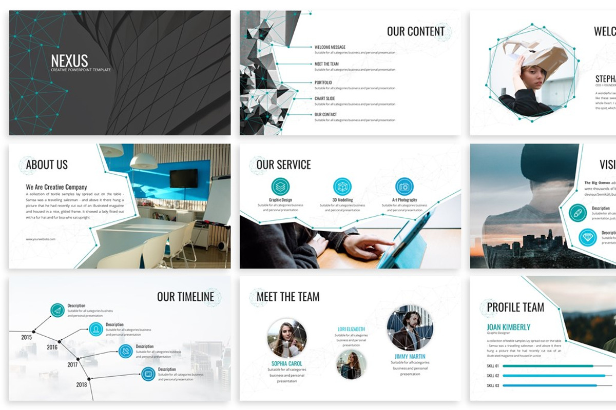 Nexus - Powerpoint Template, a Presentation Template by SlideFactory