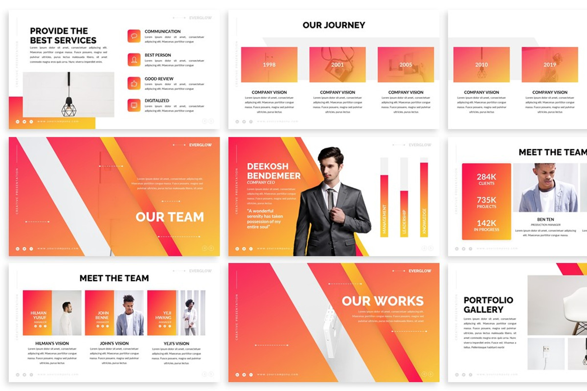 Everglow - Gradient Google Slides, a Presentation Template by ...