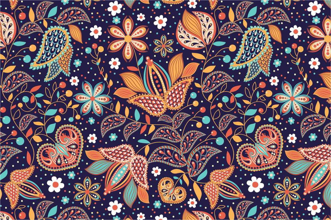 Seamless pattern Indian summer, a Pattern Graphic by Sunny_Lion
