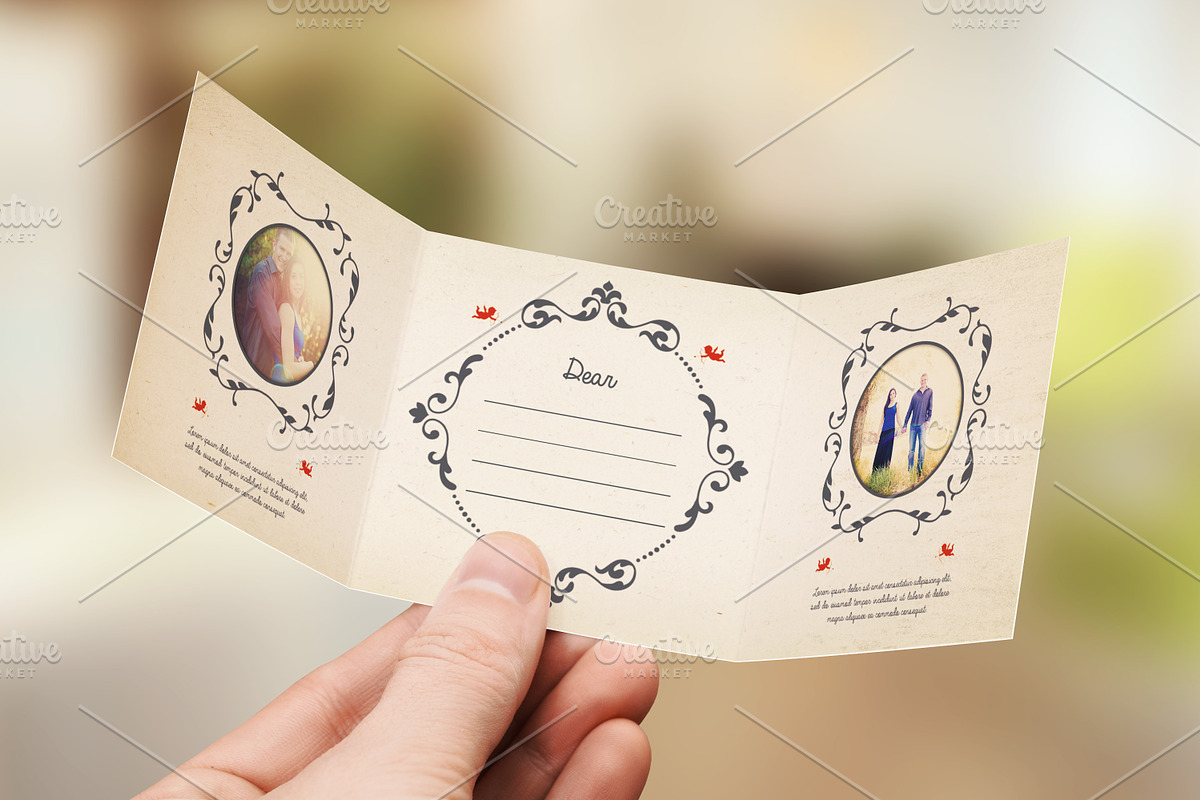 Mini Wedding Invitation Card, an Invitation Template by ShapShapy
