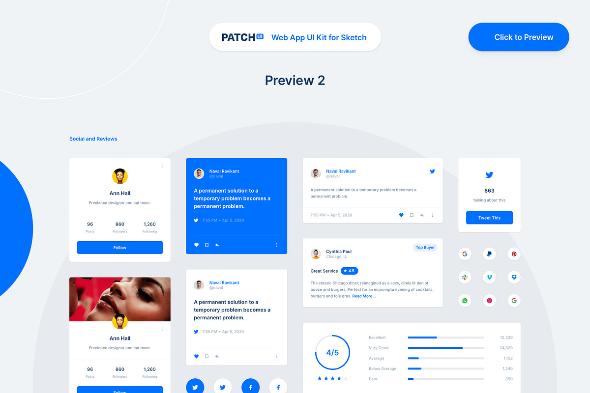 Patch UI – Web App UI Kit, an UI Kit Template by Petr Knoll | Creative ...