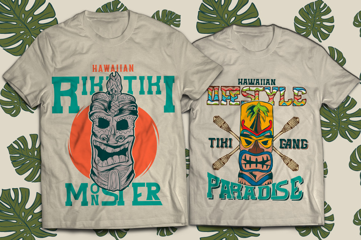 Freaky tiki + 8 bonus designs, a Symbol Font by Heather_insane