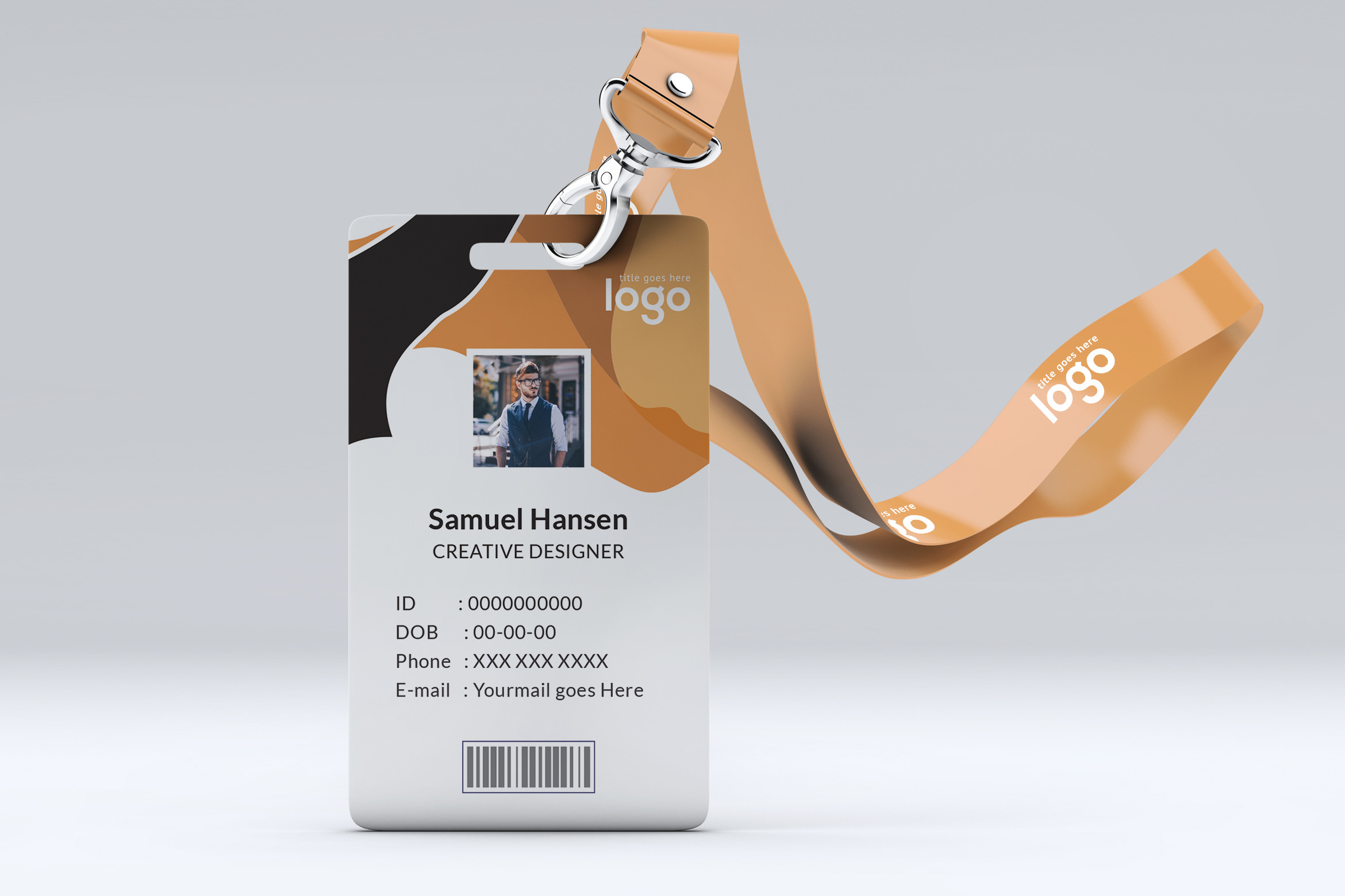 ID Card, a Stationery Template by ZAAS