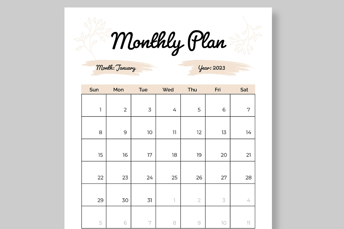Corporate Daily Planner Layout | Creative Market