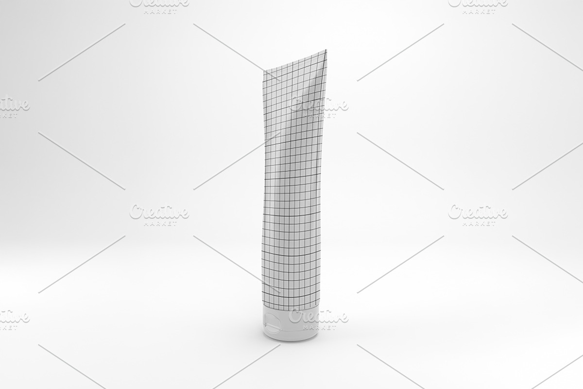 Cream Tube Mockup, a Packaging Mockup by Qaleb Studio