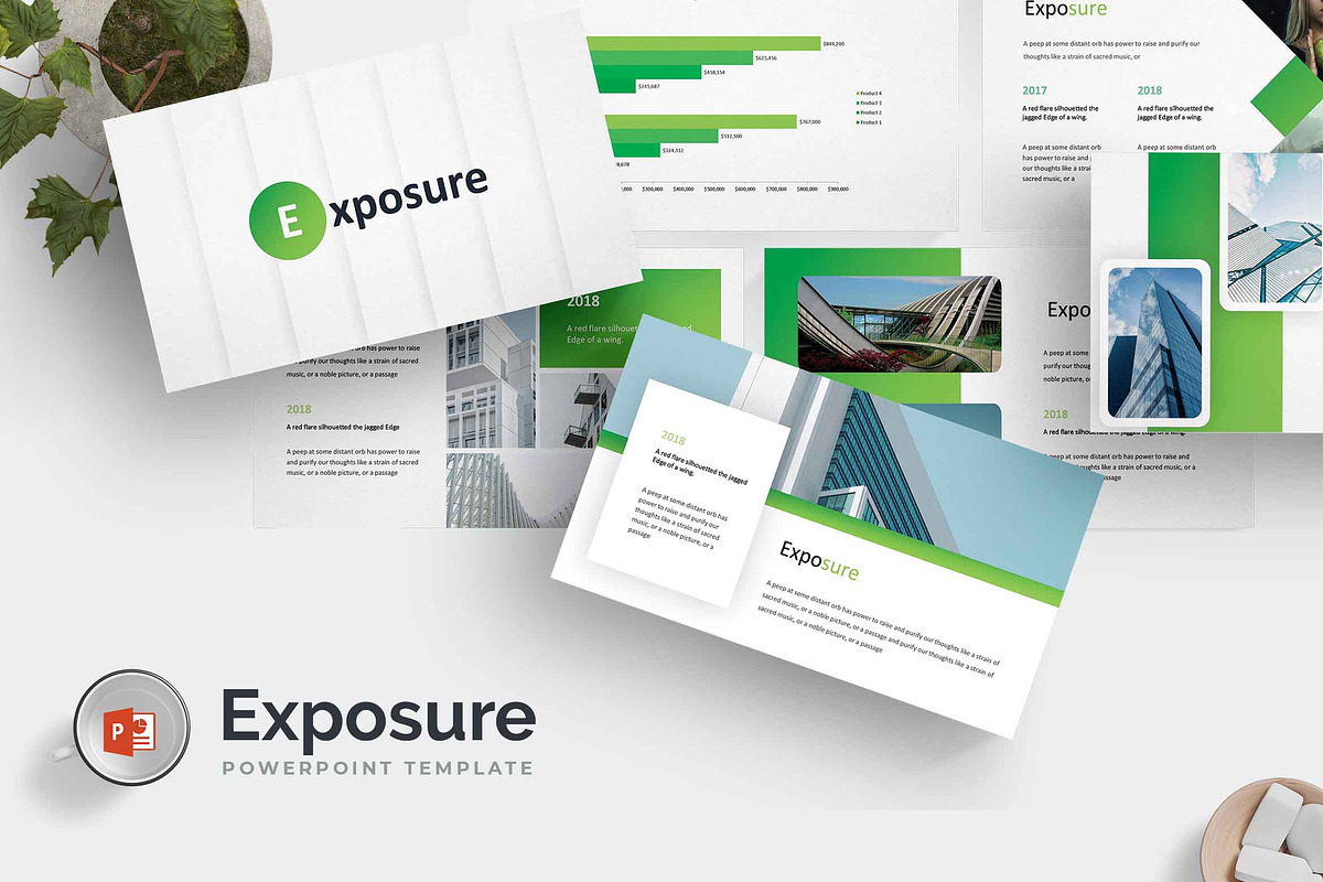 Exposure - Powerpoint Template, a Presentation Template by AQR Studio