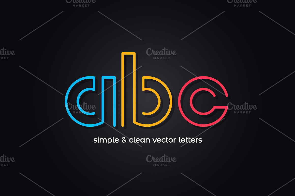 Letters for your logo or brand, a Branding & Logo Template by PushLogo