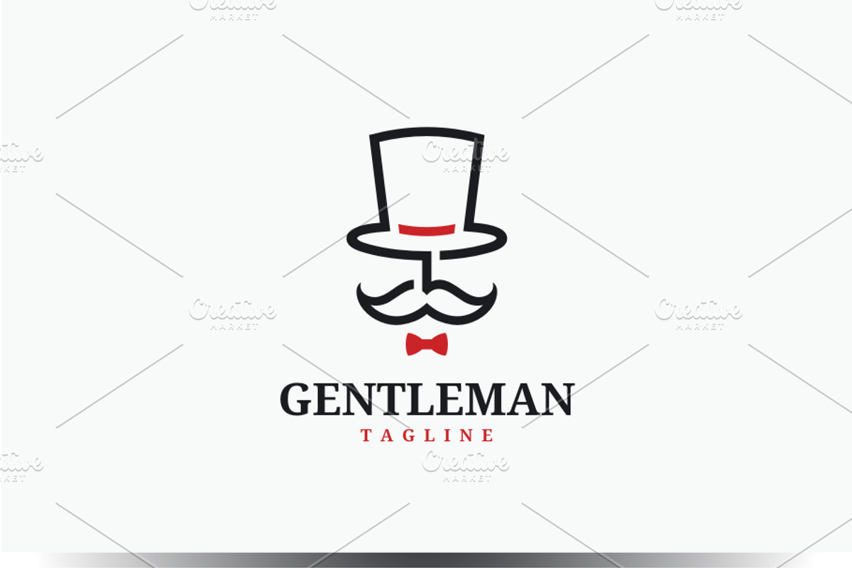 Gentleman Logo, a Branding & Logo Template by yopie
