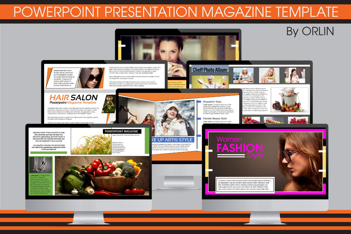 Powerpoint Magazine Template, a Presentation Template by Orlin ...