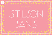 Stilson Sans - Thin Display Face