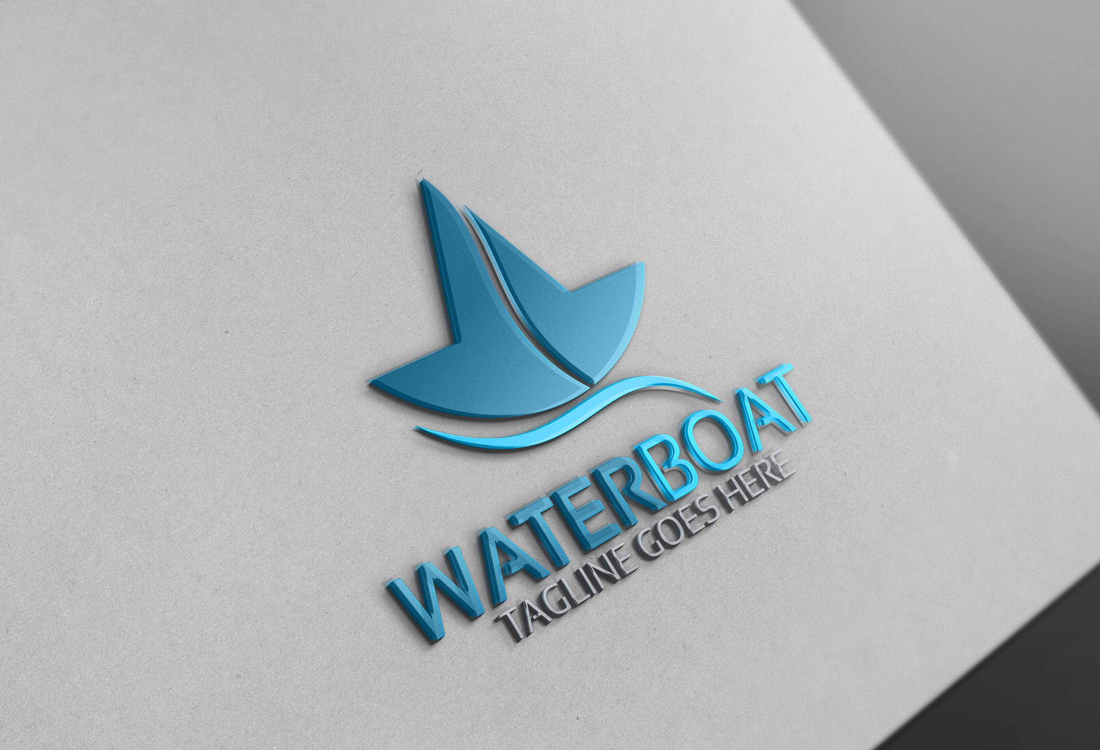 Water Boat Logo, a Branding & Logo Template by Josuf Media