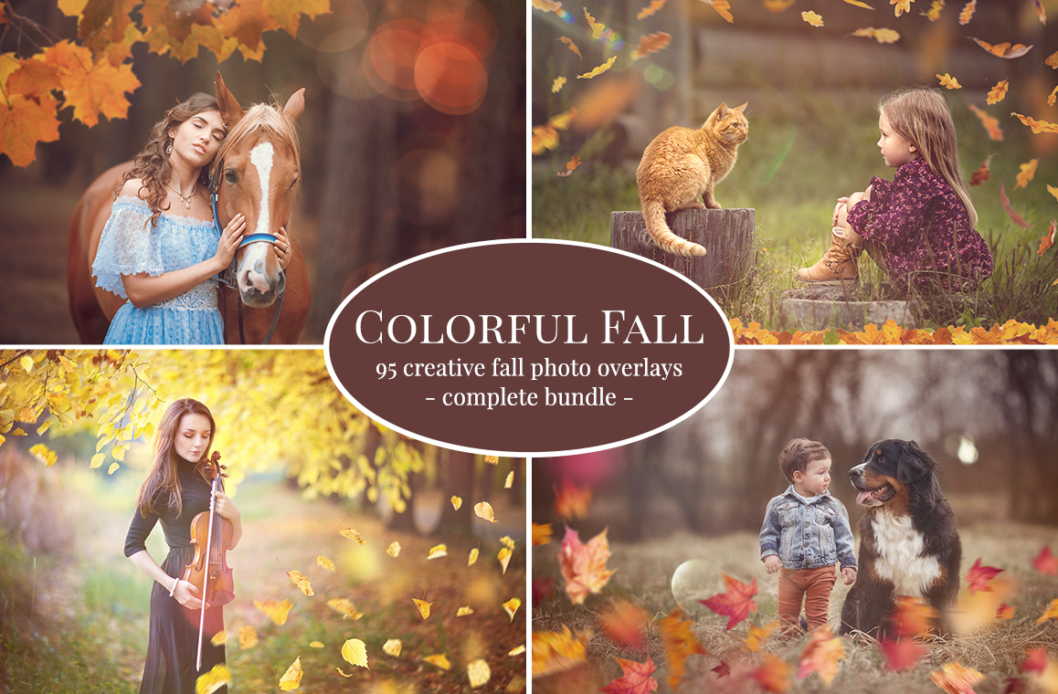 Colorful Fall Photo Overlays, a Layer Style Add-On by BrownLeopard