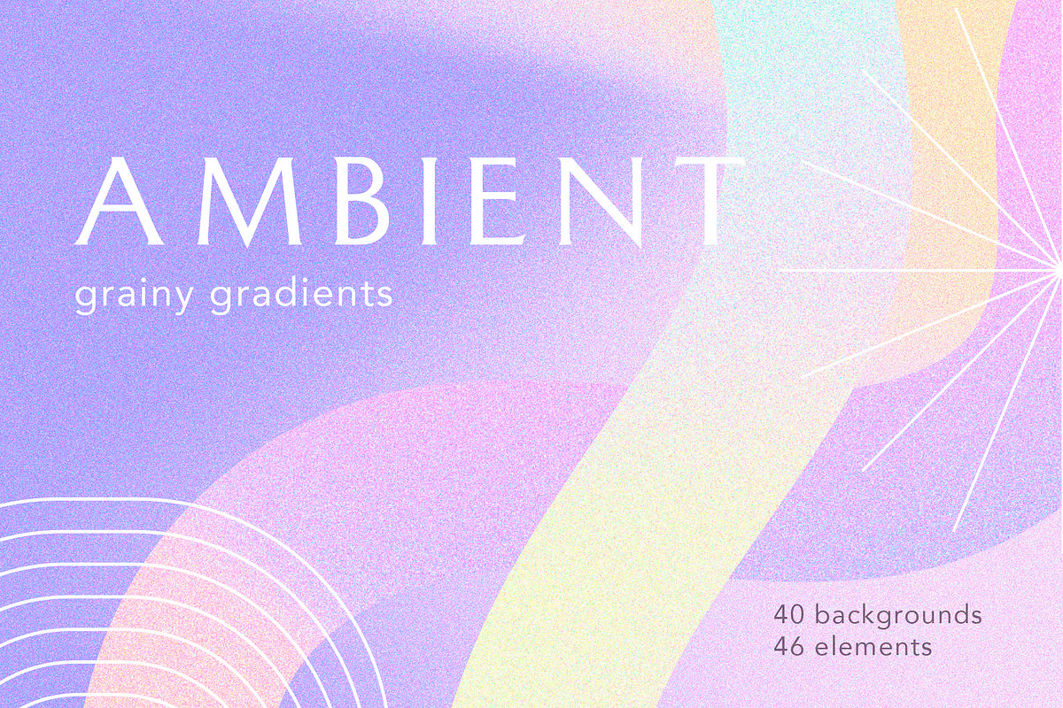 Ambient Grainy Gradient backgrounds