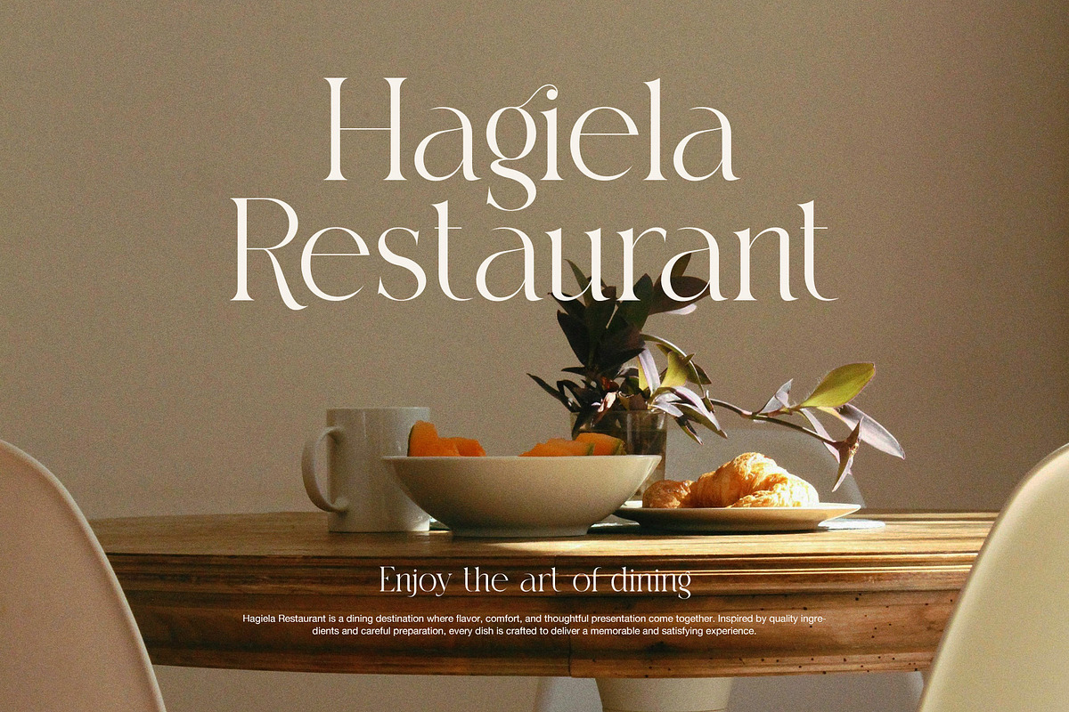 Ramide Elegant Serif Font