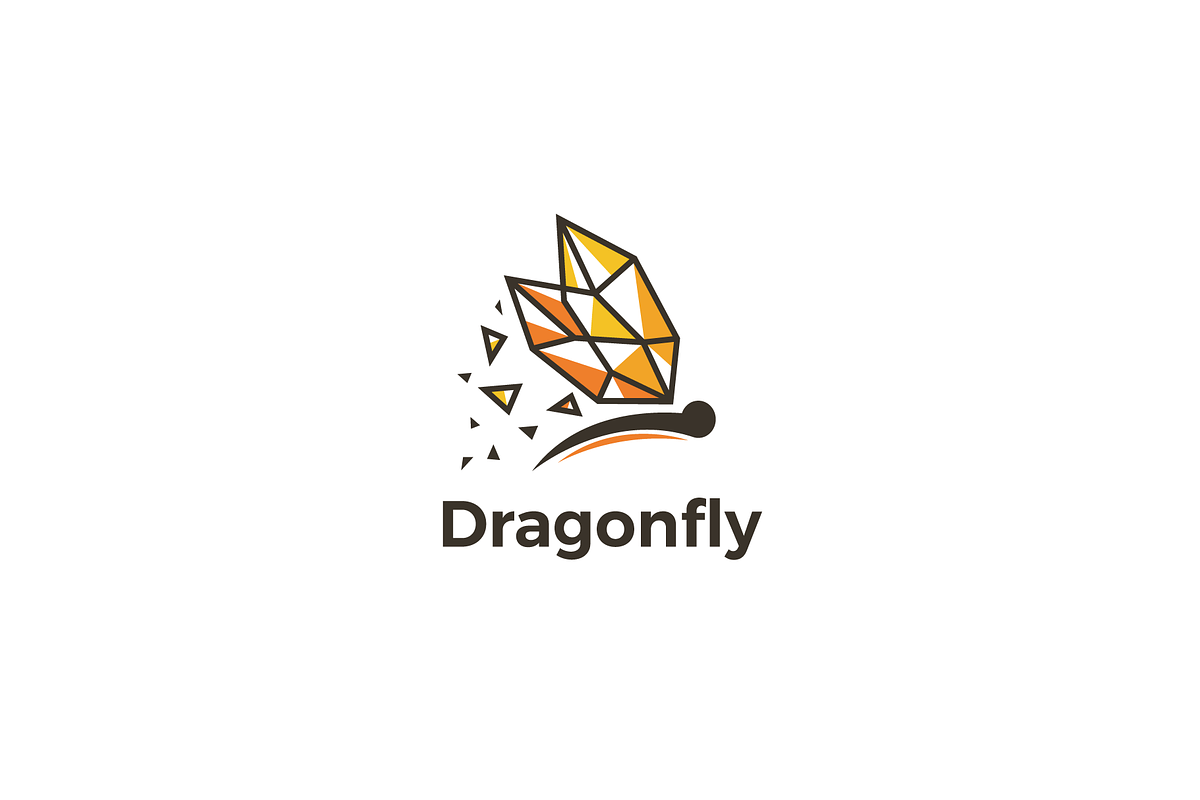 Dragonfly Logo Design, a Branding & Logo Template by Skydesigner