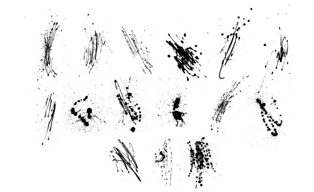 Grunge Drips Vector Pack, an Illustration by Go Media's Arsenal