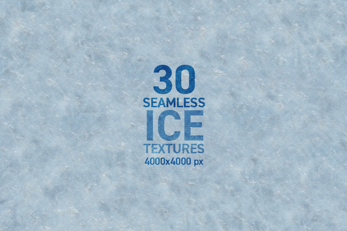 30 Seamless Ice Textures, a Texture Graphic by Creative Graphics