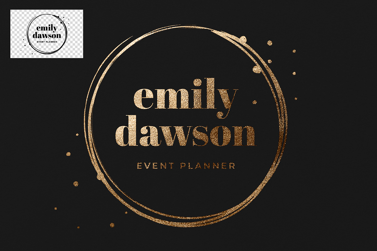 Gold Foil Font Text Effect Kit, a Mockup by Medialoot