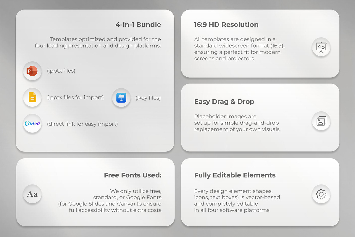 Company Profile: Canva PPT GS Keynote