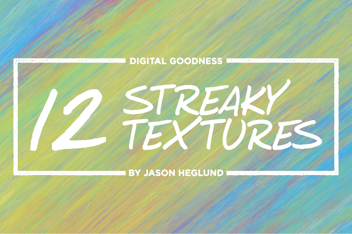 12 Streaky Textures, a Texture Graphic by Jason Heglund