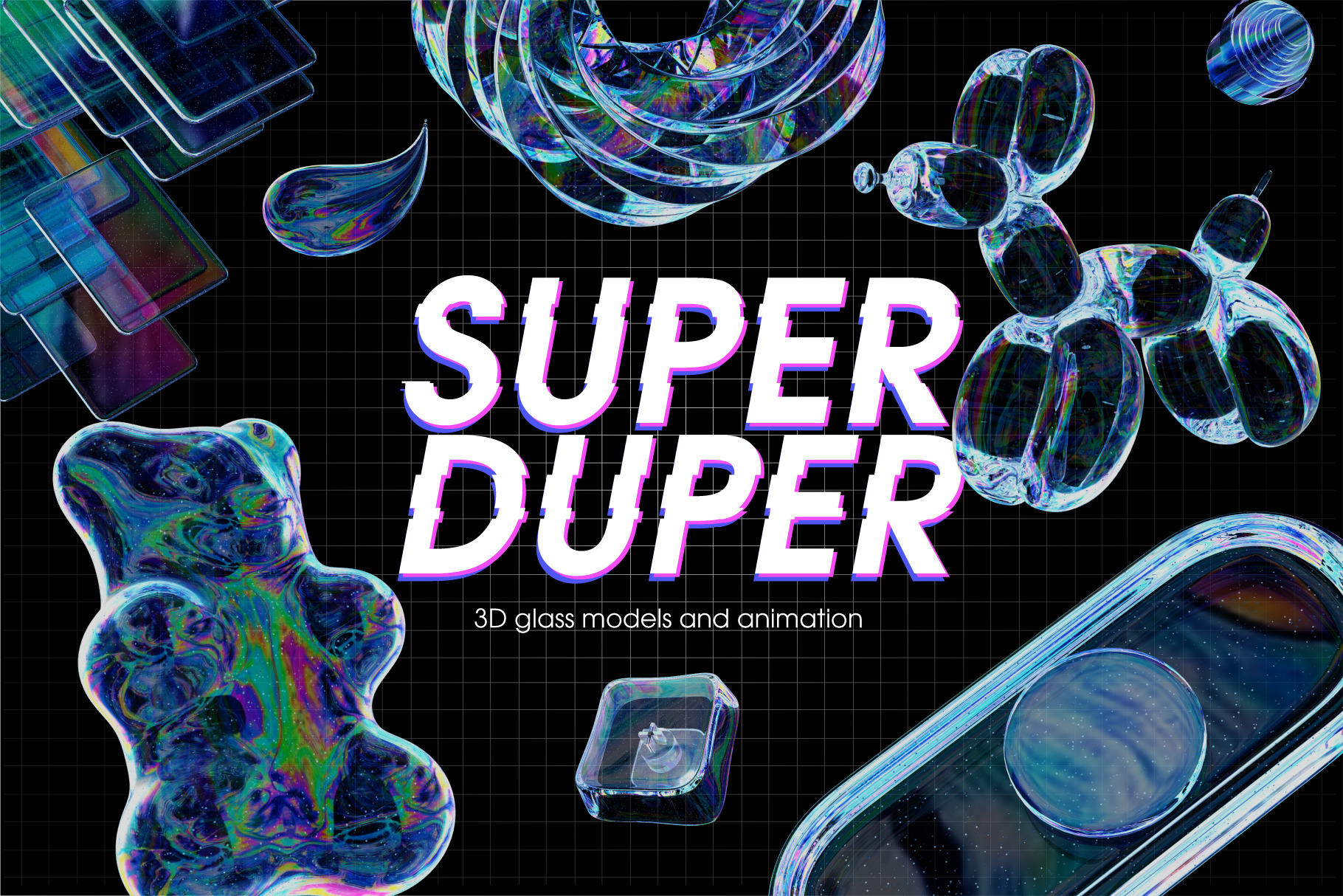 Super Duper 3d models and animation