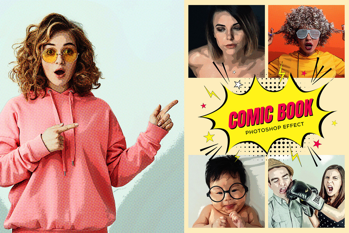 Comic Book Effect Photoshop Action