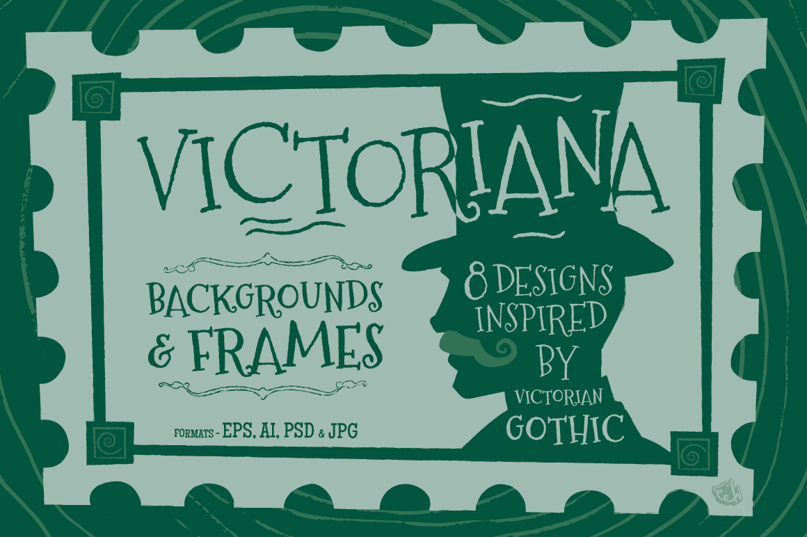 Victoriana Design Templates, a Texture Illustration by Wingsart Studio