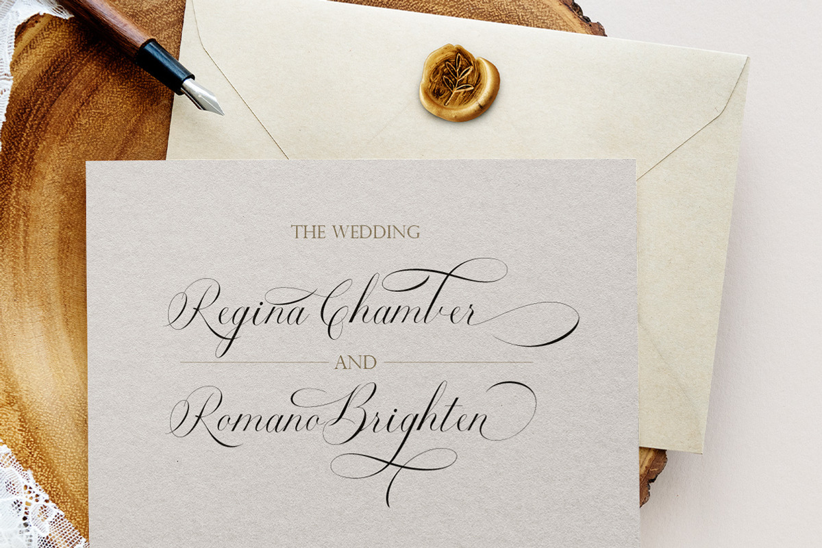 Estarossa - Classic Script, a Script Font by Letterhend Studio