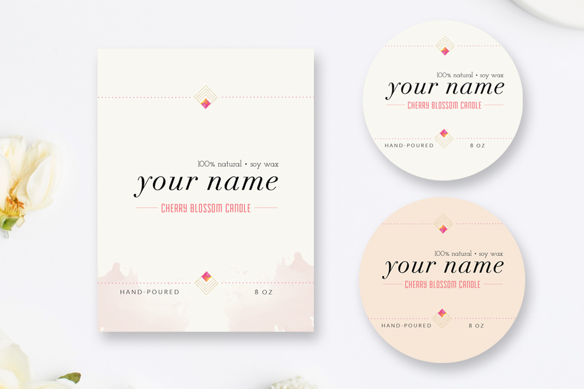 Editable Label Template, a Stationery Template by Marham Labeling Co