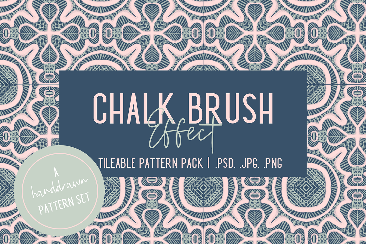 Viridescent and Blush Knit Patterns, a Pattern Graphic by ...