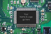 Mother Board Mockup, Computer Image, a Product Mockup by dg. seaton