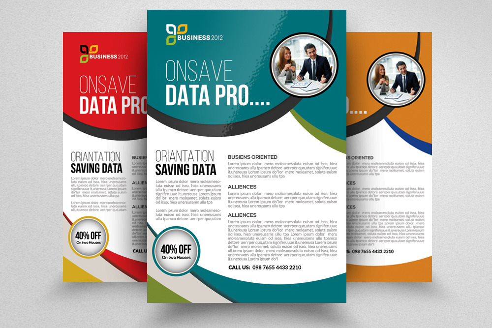 Business Corporate Flyer Template, a Flyer Template by Business Flyers