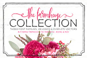 The Farmhouse Collection | Bundle | Script Fonts ~ Creative Market