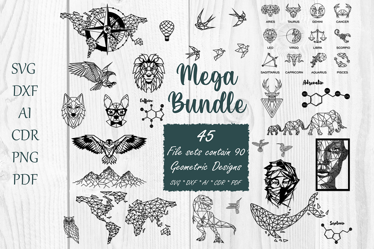 Mega Bundle - Geometric