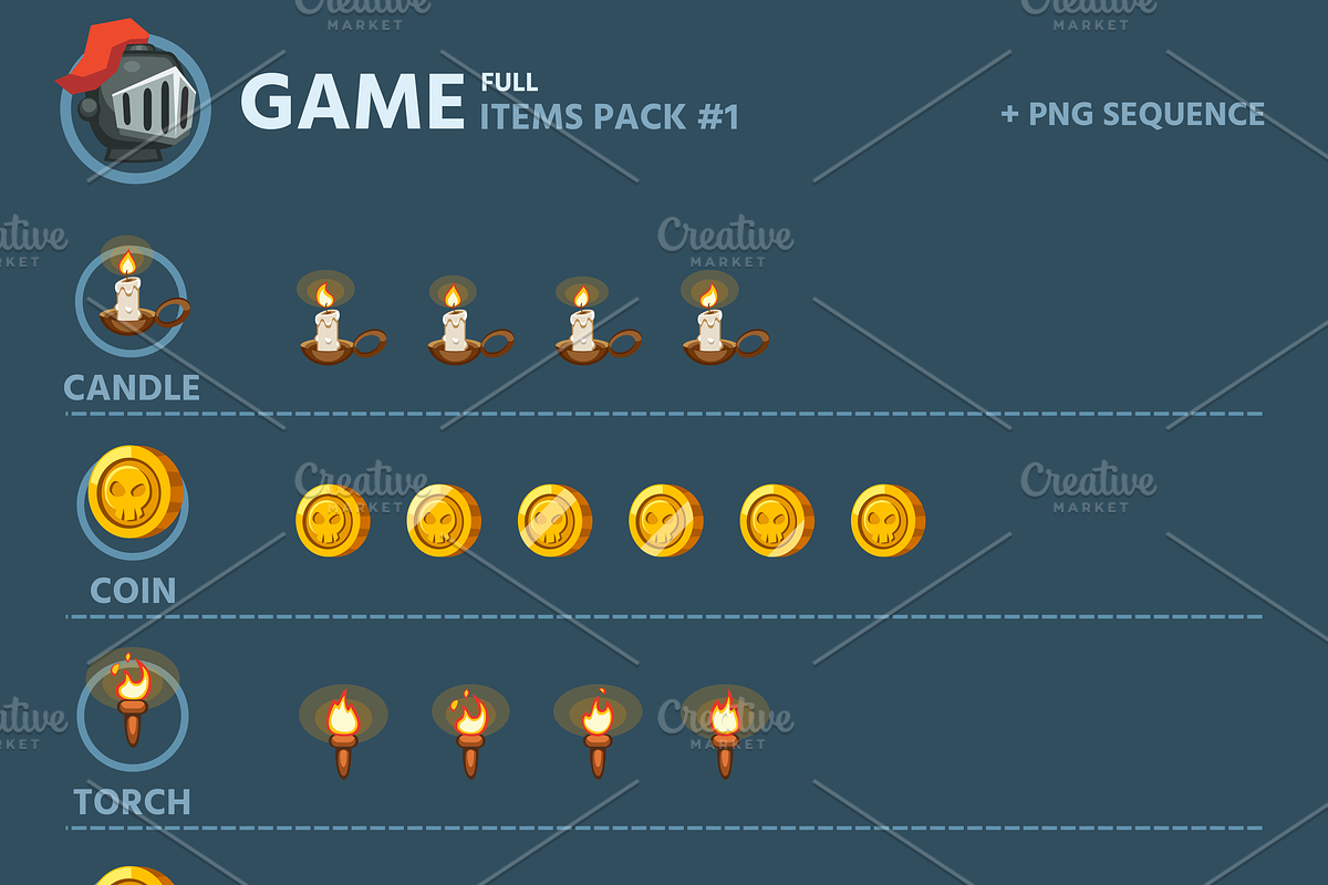 Game Items Pack #1, an Object Graphic by AhNinniah