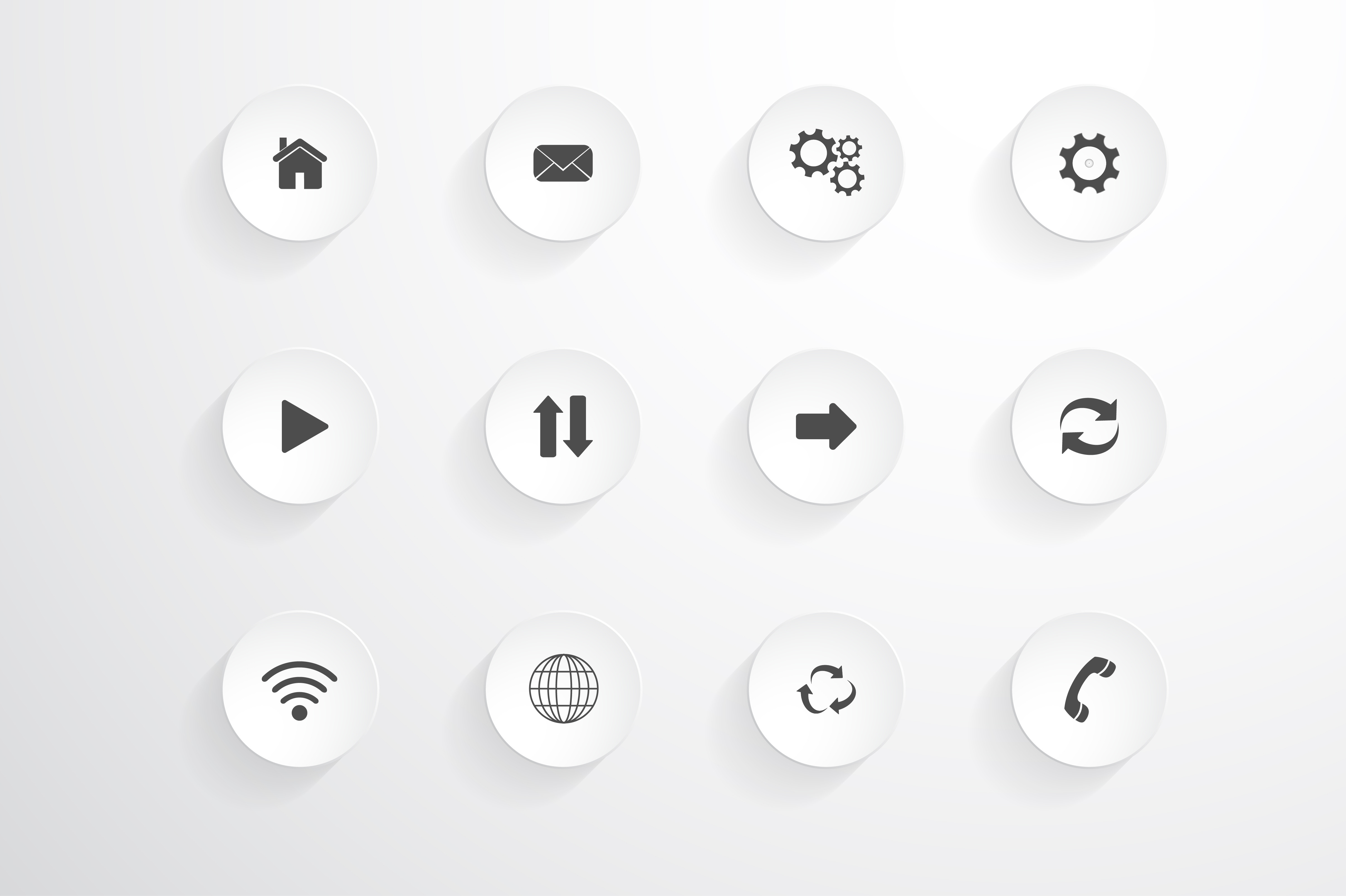 Icon set., an Icon by ExpressShop