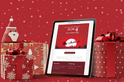 Santa Email Template, an Email Template by Lola Design