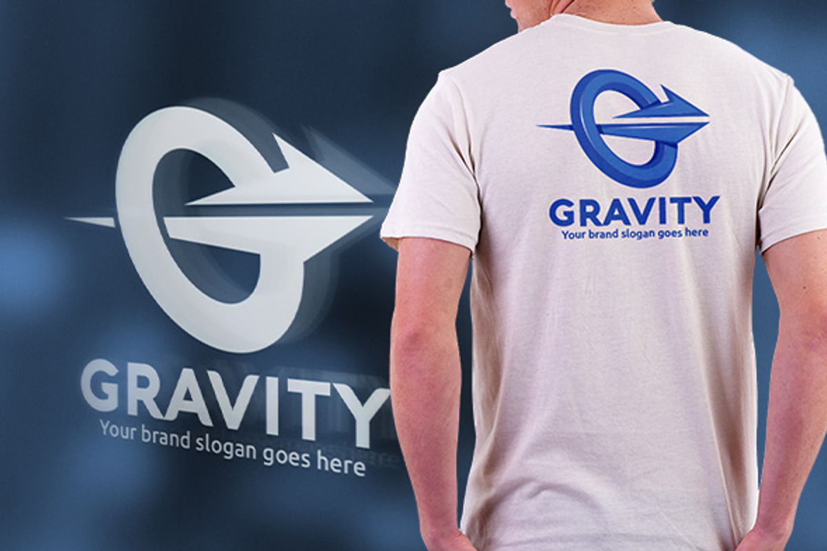 Gravity Letter G Logo, a Branding & Logo Template by WheelieMonkey