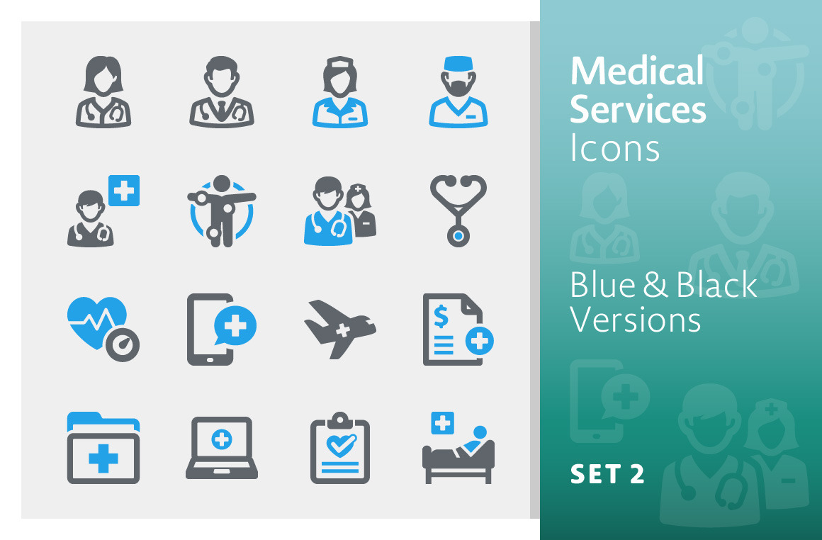 Medical Services Icons Set 2 - Sympa, an Outline Icon by introwiz1