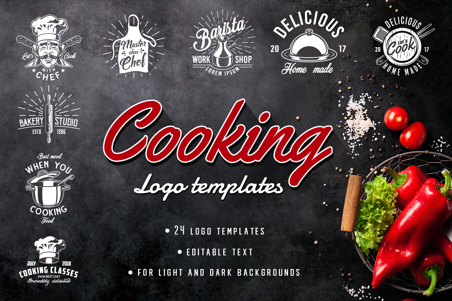 Cooking templates | Templates & Themes ~ Creative Market
