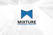 Mixture Logo, a Branding & Logo Template by Birka Studio